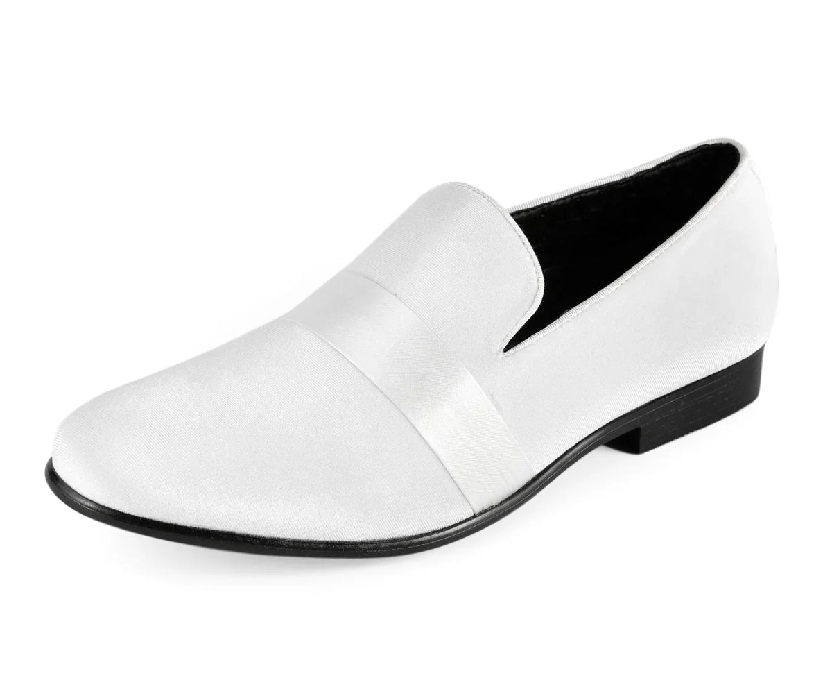 Men Dress Shoes-Knight White – Men Suits Direct