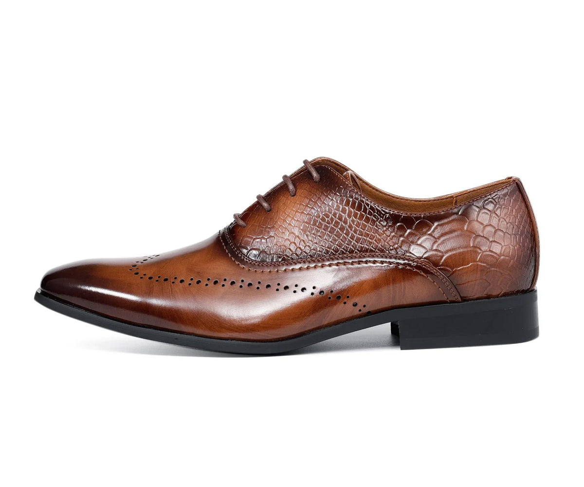 Men's Dress Shoe Burke Tan – Men Suits Direct