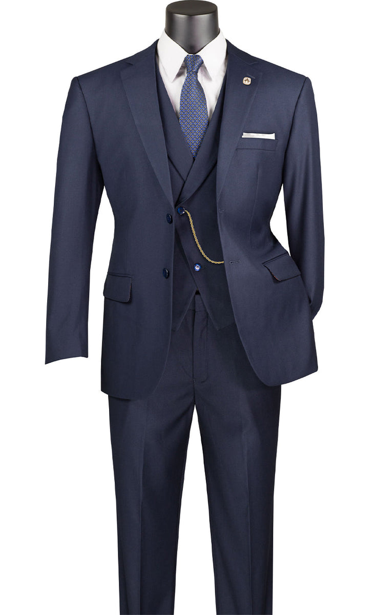 Men Modern Fit Suit MV2TR-Navy – Men Suits Direct