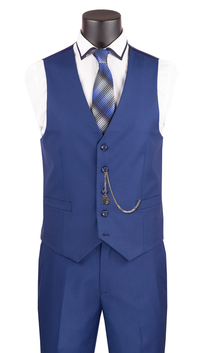 Vinci Suit SV2900-Twilight Blue – Men Suits Direct
