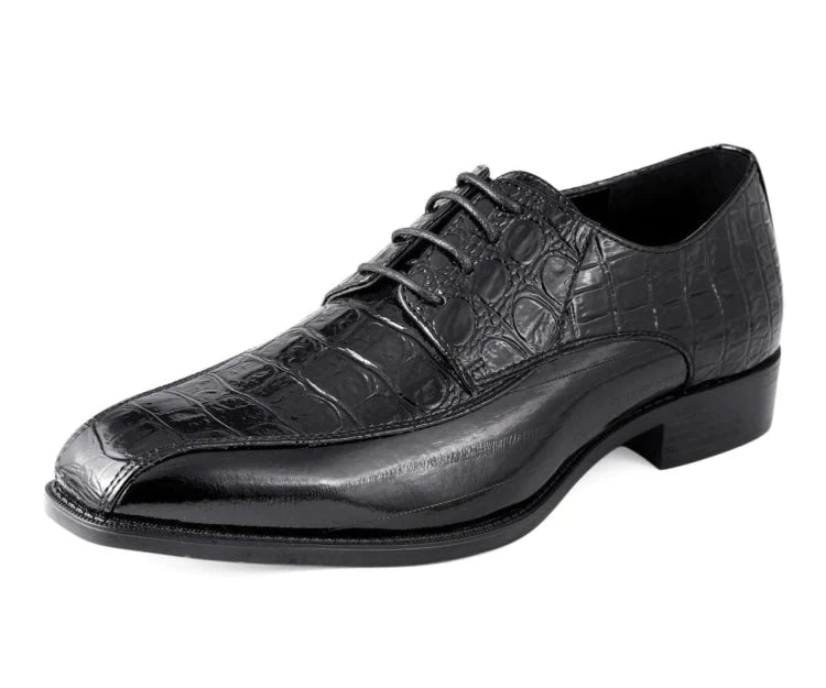 Men Dress Shoes-Harvey Black – Men Suits Direct