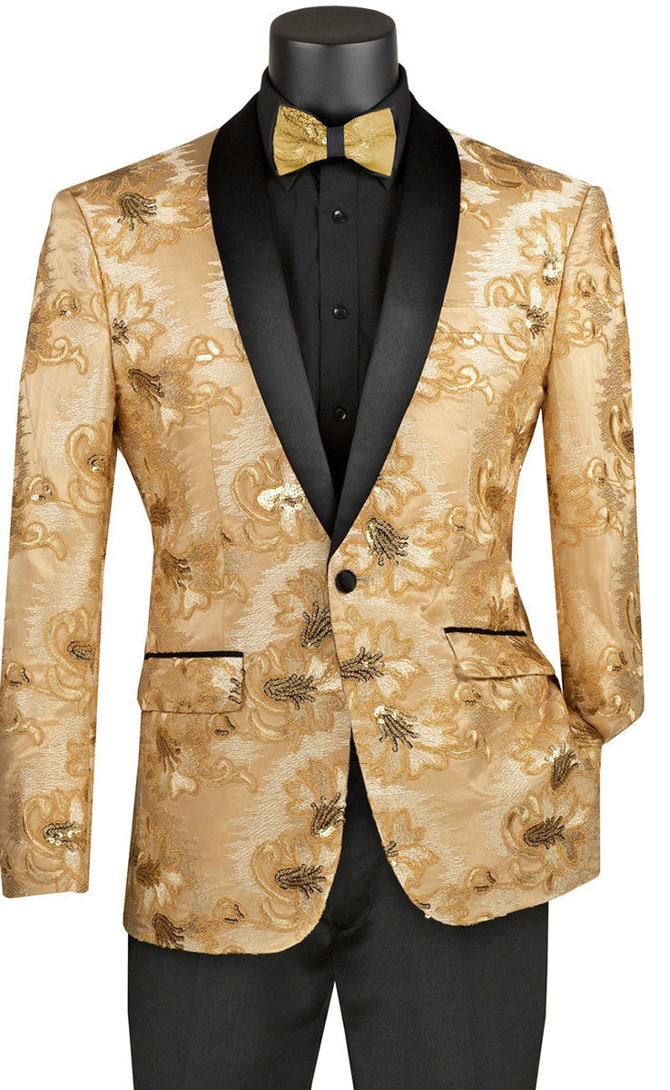 Vinci Sport Coat BSF-13-Gold – Men Suits Direct